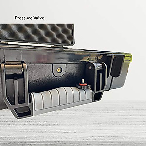 ModernGen 10 Slot Watch Box Travel Case - Heavy Duty Plastic Impact Resistant Waterproof