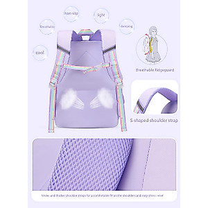 KTamiran Cute Backpack Travel Backpacks Bookbag for Women & Men Boys Girls School College Students Backpack Durable Water Resistant Blue Large