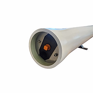 Coastal Water Filters RO Reverse Osmosis Pressure Vessel Membrane Housing 4040 4" x 40" Industrial Grade, Rust Resistant, Complete Kit with Stainless Clamps and Brackets