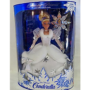 Mattel 1996 Disney Holiday Princess Cinderella Barbie