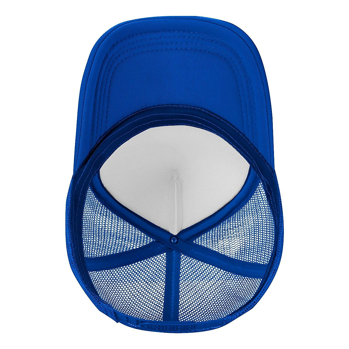 Ennary Trucker Hat Sports Baseball Cap Casual Hip-Hop Unisex Leisure Adjustable Size Blue