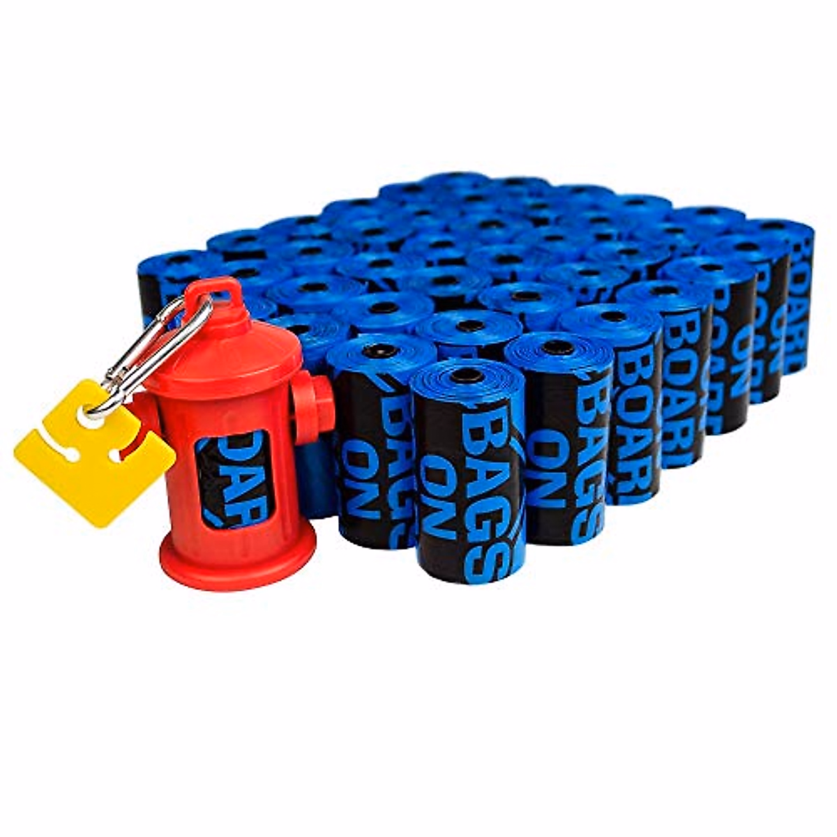 Bags on Board Dog Poop Bags | Strong, Leak Proof Dog Waste Bags | 9 x14 Inches, 600 Blue Bags (3203940071)