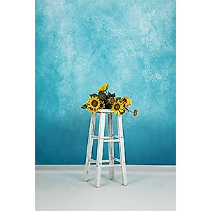 Kate 1.5x2.2m Blue Portrait Backdrops Abstract Blue Photography Backgrounds Vintage Backdrops