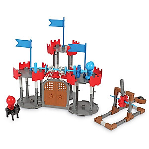 Learning Resources Engineering & Design Castle Set, STEM, Critical Thinking, Problem Solving, and Early Engineering Skills Toy, 123 Pieces, Ages 5+