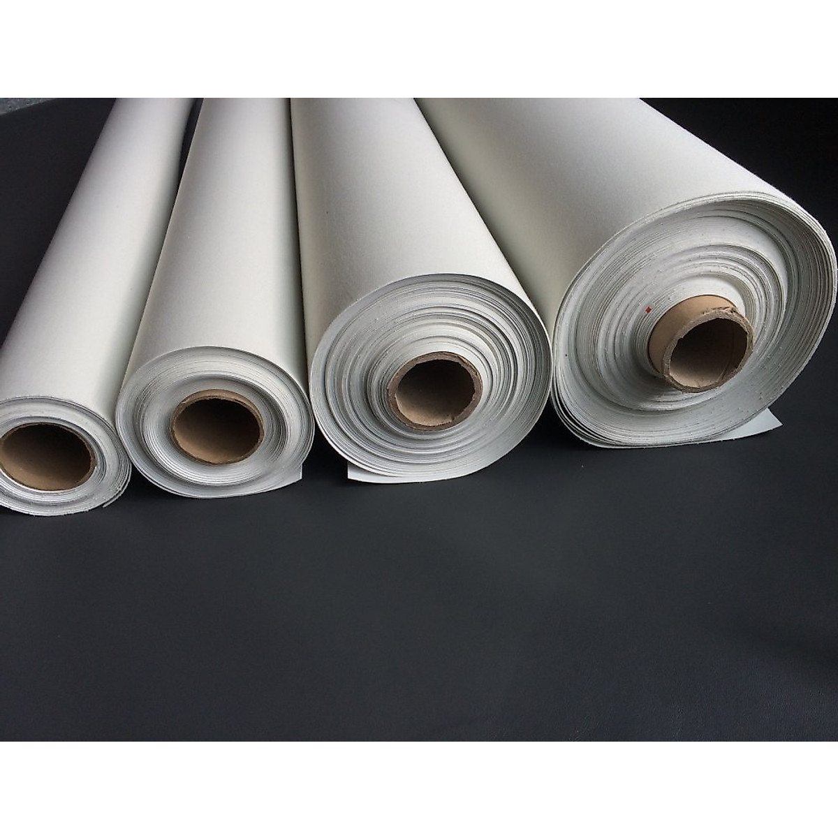 Marine Vinyl Fabric - 54" - White: Sold by The Yard (Rolled on Tube)