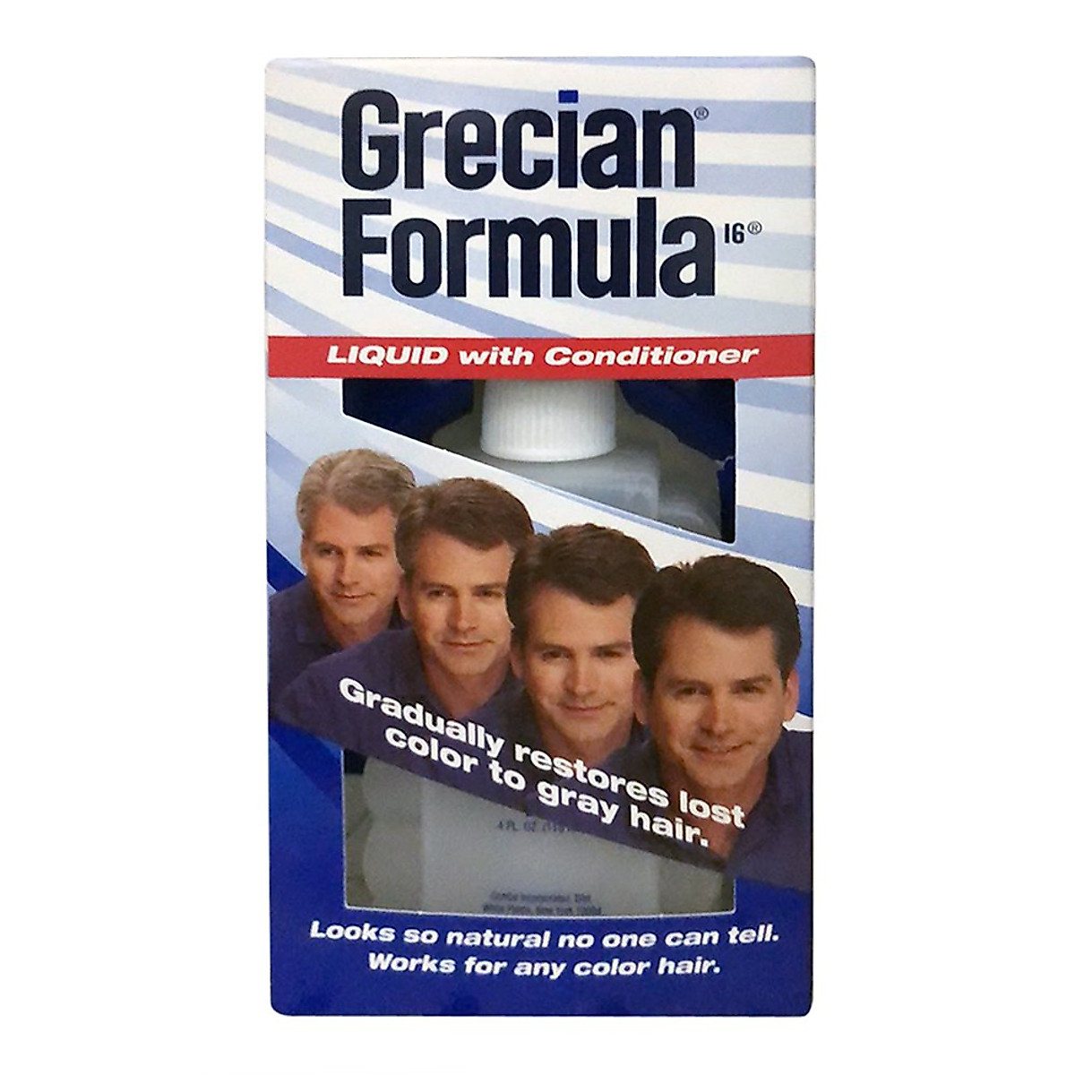 Grecian Formula 16 Liquid with Conditioner 4 oz. #201 (3-Pack)