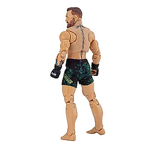 UFC Ultimate Series Limited Edition Conor McGregor, 6 Inch Collector Action Figure - Includes Alternate Head and Gloved Hands, Fight Shorts, Belt and Irish Flag Accessory