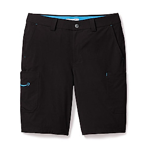 LULY YANG DSP Men's Performance Stretch shorts, L (Pack of 10) Black