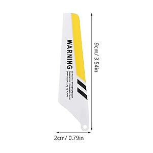 ibasenice RC Helicopter Replacement Parts - A Helicopter Blade Connect/SG Buckle Shaft Inner S Tail Balance, Spare Blades for RC Helicopter
