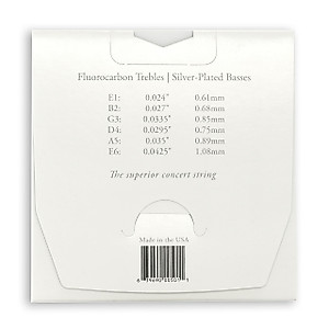 Augustine Paragon Medium Tension Carbon Guitar Strings - 1 Set