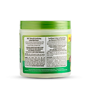 ORS Olive Oil Fortifying Cream Hair Dress Infused with Castor Oil for Strengthening 6 Ounces