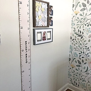 Headwaters Studio Personalized Wooden Growth Chart for Wall - Growth Chart, Kid Height Wall Ruler, Height Measurement for Wall, Wooden Height Chart for Kids, Wood Growth Chart for Wall, Growth Ruler