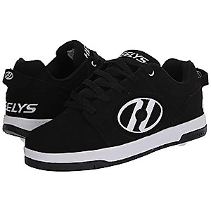 Heelys Men's Voyager Tennis Shoe, Balck/White, 11 M US