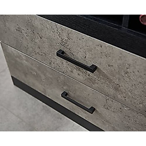 Home Source Jill Zarin Contemporary Bar Cabinet Black