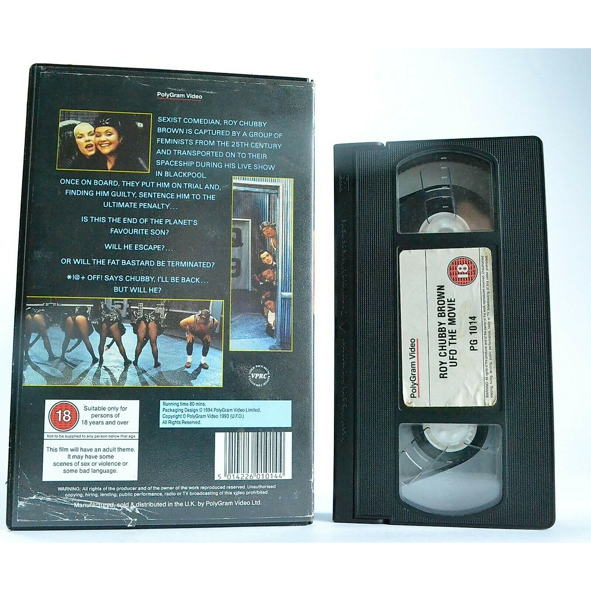 UFO: The Movie: British Sci-Fi Spoof - Large Box - Roy "Chubby" Brown - Pal VHS