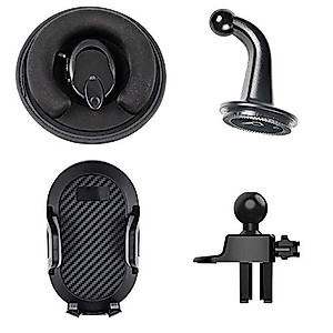 dosili Cell Phone Vehicle Mount,Dashboard Beanbag Friction Mount ,2 in 1 Dashboard Mount and Car Air Vent Holder ,for iPhone Android and Other Smartphones