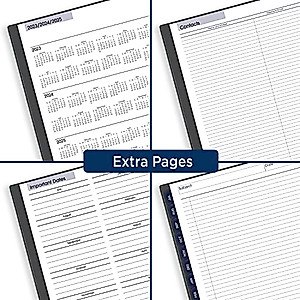 AT-A-GLANCE 2023-2024 Planner, Monthly Academic, 8-1/2" x 11", Large, DayMinder, Charcoal (AYC47045)