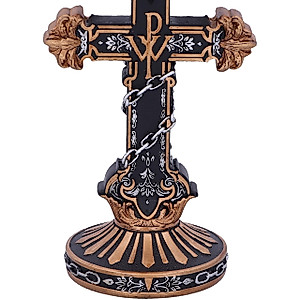 Nemesis Now Powerwolf Metal is Religion Rock Band Goblet, Resin, Black, Officially Licensed Powerwolf Merchandise, Cast in The Finest Resin, Expertly Hand-Painted