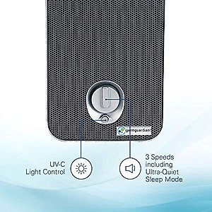 Germ Guardian HEPA Filter Air Purifier with Guardian Technologies GermGuardian Air Purifier Filter FLT4100 Genuine HEPA Replacement Filter