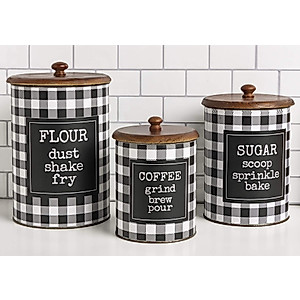 Canister Set - Flour Sugar Coffee