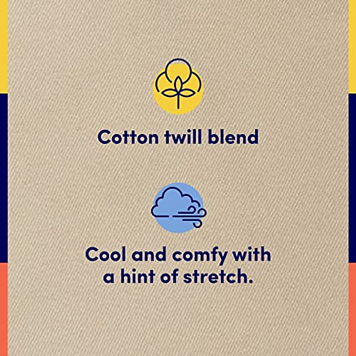 French Toast Girls' Little Pull On Skinny Fit Stretch Pants with Elastic Waist and Pockets, School Uniform for Kids, Khaki, 7