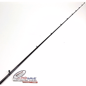 Carrot Stix Casting Fishing Rod Wild Wild Black with Microwave Guides (6'7" Medium)