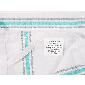 KAF Home Bloom Kitchen Holiday Dish Towel Set of 4, Cotton Rich, 18 x 28-inch (Easter Gingham Bunny)