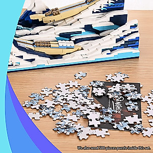Nifeliz Home The Great Wave Building Block Set. Assembly Construction Toy, Display for Home. Educational DIY Building Block Assembly Construction Toy, Gift for Adults and Teens, New 2023(1830 Pcs)