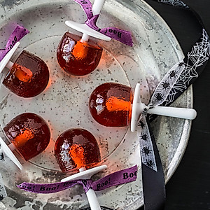 ZOKU - Mini Pop Molds, 9 Miniature Popsicle Molds With Sticks and Drip Guards, Easy-Release BPA-free Silicone