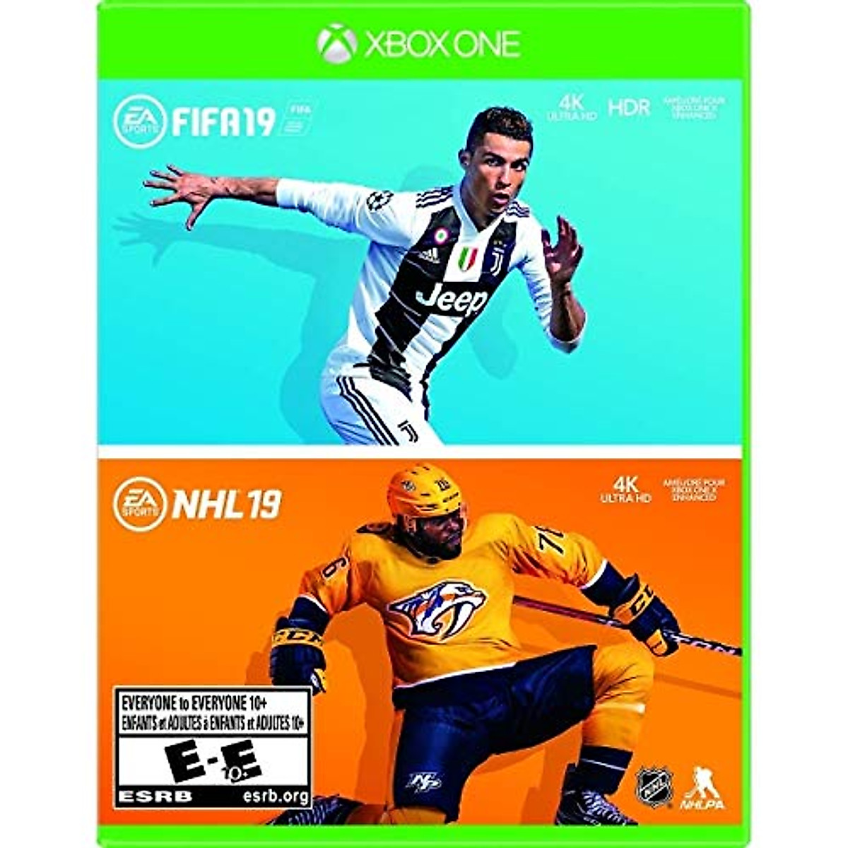 FIFA '19 + NHL '19 2 Game Bundle - Microsoft Xbox One