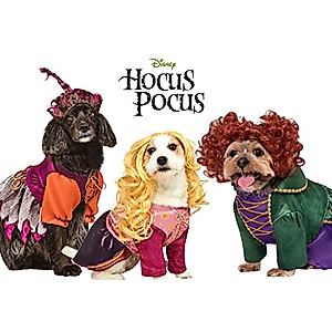 Rubie's Disney Hocus Pocus Winifred Sanderson Pet Costume, Large