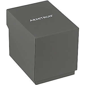 Armitron Women's 75/3689VMDG Purple Genuine Crystal-Accented Gunmetal Bracelet Watch