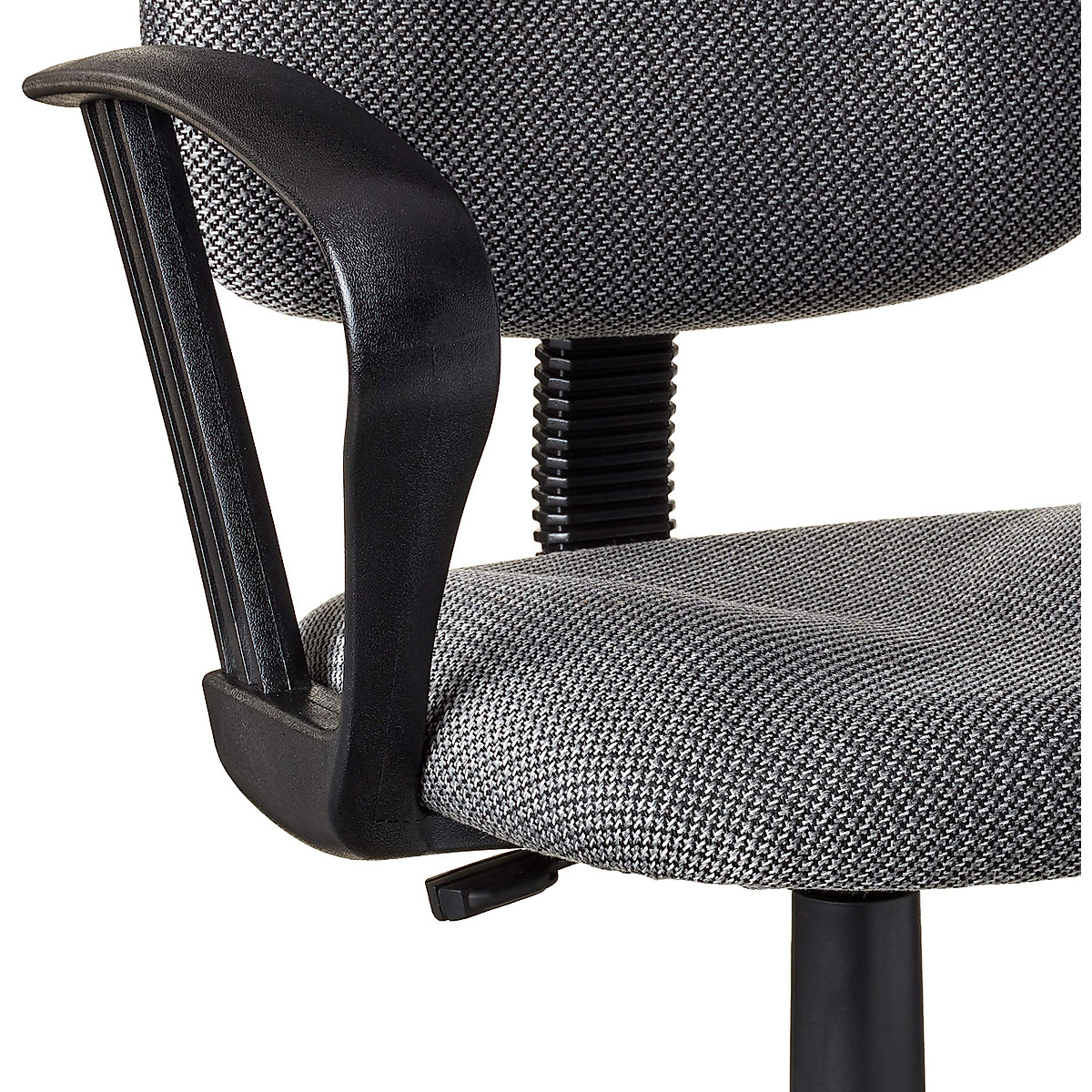 Boss Office Products B1617-GY Ergonomic Works Drafting Chair with Loop Arms in Grey