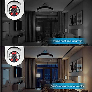 1080P Outdoor HD Night Vision Light Plug 360° Panoramic Surveillance Camera Smart Security WiFi Wireless Camera