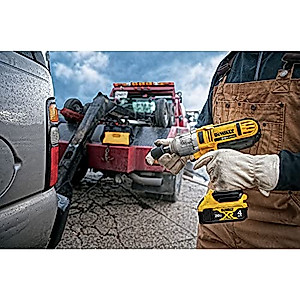 DEWALT 20V MAX Impact Wrench Kit, High Torque, Detent Pin Anvil, 1/2-Inch (DCF889M2)