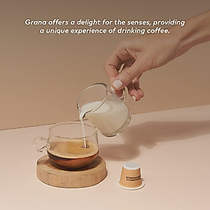 GRANA Nespresso Capsules, USDA Organic Coffee Caps Compatible with Nespresso Original Line Machines, 100% Arabica Single Source Clean Coffee, Compostable & Biodegradable Pods, 60 count, Variety Pack