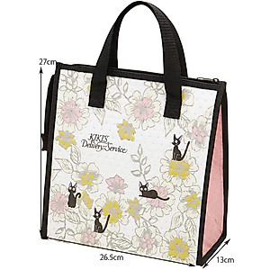 Skater Kiki's Delivery Service Thermal Insulated Lunch Bag with Zip Closure - Jiji Elegance