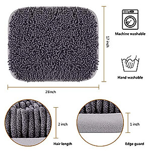 Snuffle Mat for Dogs, 17'' x 21'' Dog Sniffing Mat Interactive Feeding Game for Boredom, Dog Puzzle Toys Encourages Natural Foraging Skills and Stress Relief for Small/Medium/Large Dogs