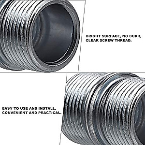 DOITOOL 4PCS 25.4mm Diameter Connectors for Thick Wire Shelve Shelving Unit Double Head Shelf Support Nut Replacement Storage Shelves Part Metal Rack