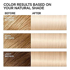 L'Oreal Paris Feria Multi-Faceted Shimmering Permanent Hair Color, 11.11 Icy Blonde (Ultra Cool Blonde), Pack of 1, Hair Dye