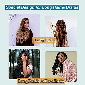 Sheomern 3 Pcs Super Jumbo Adjustable Satin Lined Shower Caps for Long Hair & Braids, Extra Large Shower Cap for Women & Men, Reusable XL with Waterproof Edge for Dreadlocks, Locs (Black)