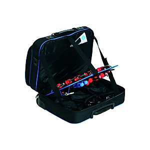 Cases By Source TUC-11605 Service Technicians Trolley Tool Bag with Shoulder Strap,Black