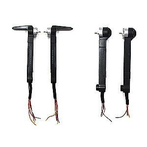 XUCHIL SG906 Pro SG906PRO SG906PRO2 X7pro RC Drone Quadcopter Spare Parts Motor Arm A B Front Rear Arm (Color : 1pcs Rear B arm, Size : .)