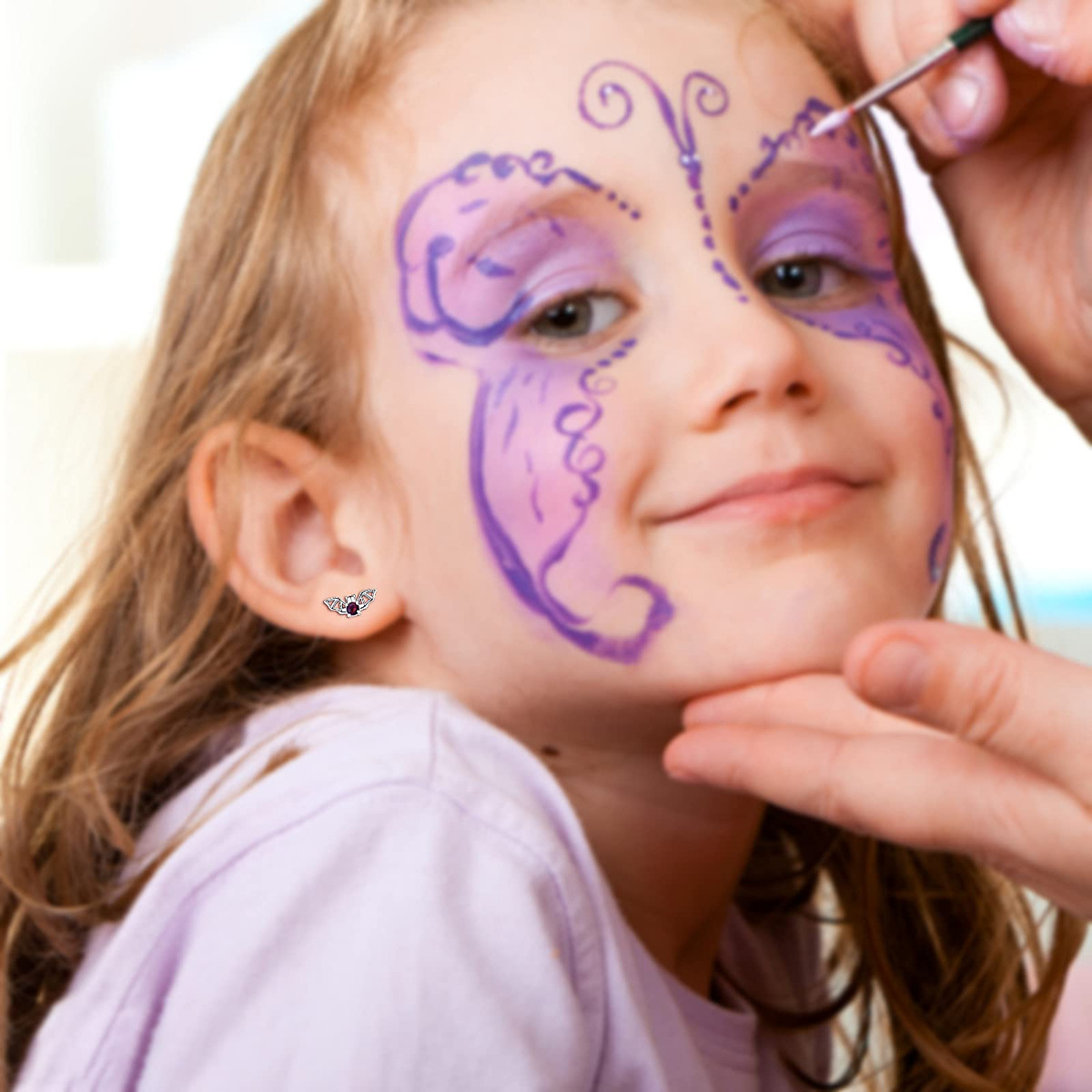 Midir&Etain Bat Earrings 925 Sterling Silver Gothic Stud Earrings Opal Earrings Christmas Gifts Bat Jewelry for Women