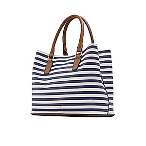 ALDO womens Pentir Tote Bag, Navy Multi, One Size US