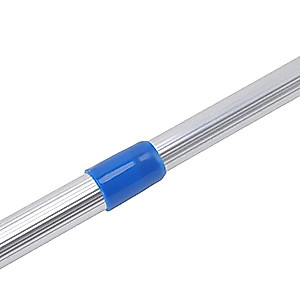 Zerodis Horticulture Garden Entertainment, Section Telescopic Pole Aluminum Detachable Swimming Pool Cleaning Accessories Swimming Pool Pole