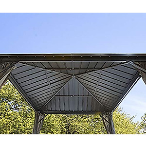 Sojag Outdoor 8' x 8' Dakota Hardtop Gazebo Outdoor Sun Shelter