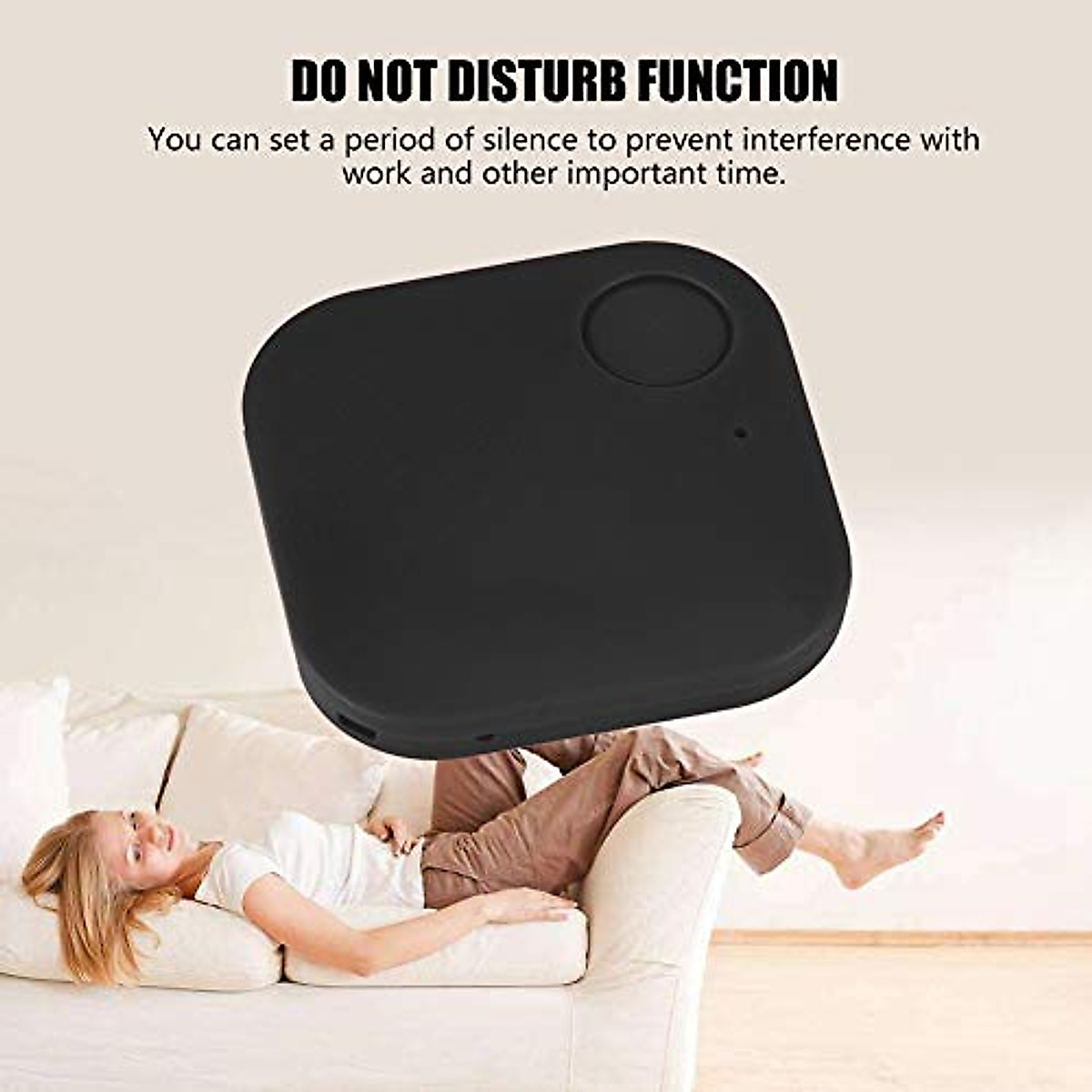 Bluetooth Finder Key Tile Tracker Key Key Finder Child Pet Finder Anti-Lost GPS Locator(Back)