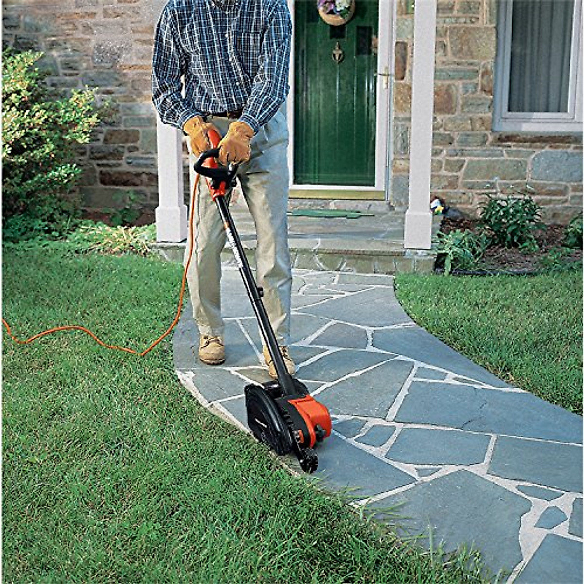 BLACK+DECKER 2-in-1 String Trimmer / Edger and Trencher, 12 -Amp (LE760FF)