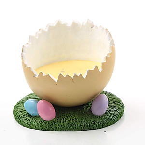 Conversation Concepts Easter Egg Boston Terrier Figurine – Easter Statue Gift: Realistic Hand Painted Sculpture, Nursery, Home Office Desk Decor, Spring Shower Present